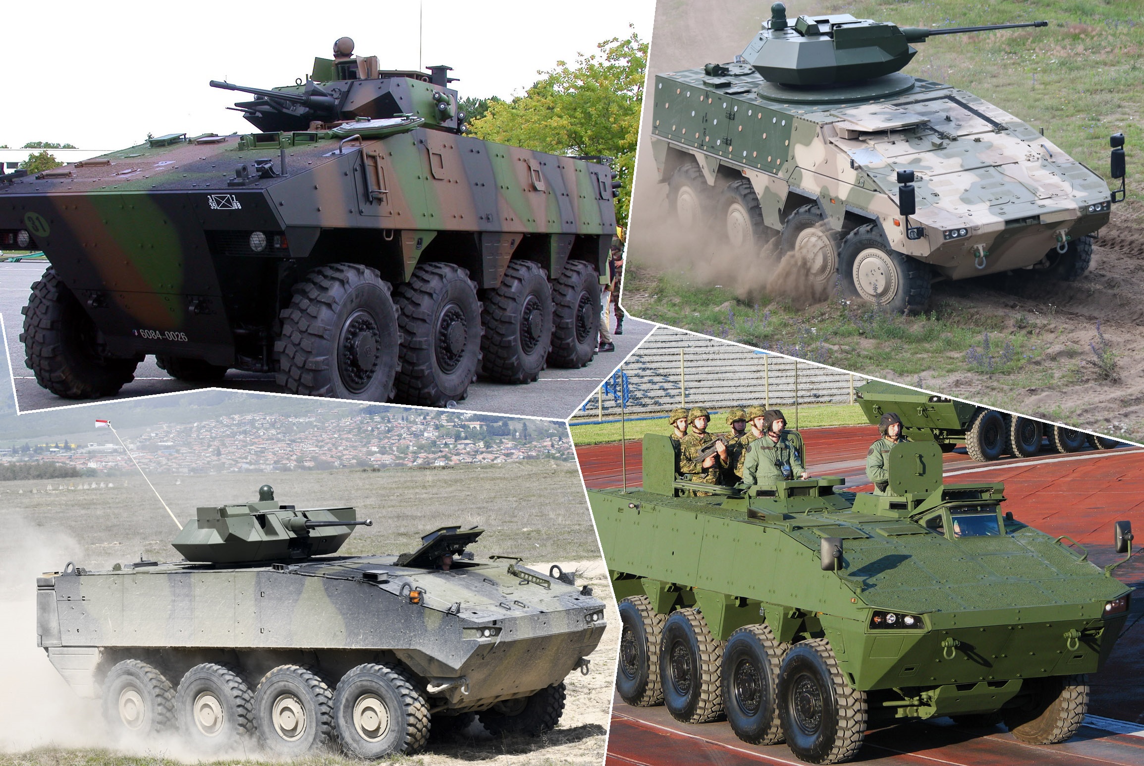 Wettbewerb für gepanzerte Radfahrzeuge in Bulgarien gestartet