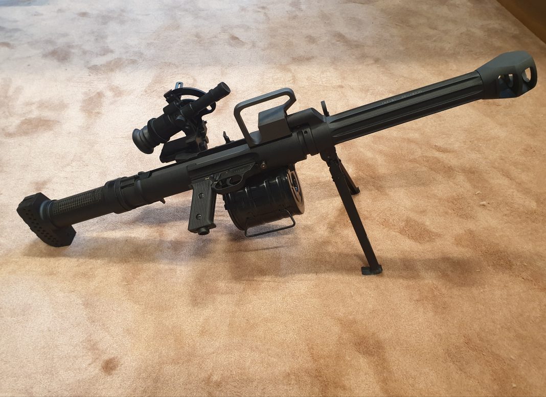 Der QLZ87 35-mm-Granatwerfer und seine sudanesische Lizenzkopie