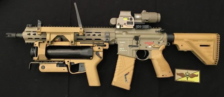 Das HK416 A8 und ein kurzer waffengeschichtlicher Überblick der HK416