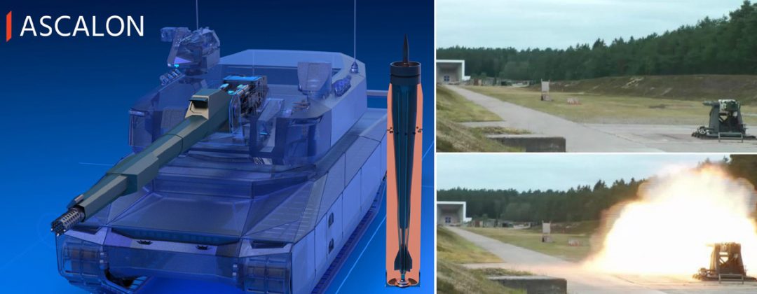 ASCALON: Nexter stellt Konzept einer 140-mm-Kanone für Kampfpanzer vor