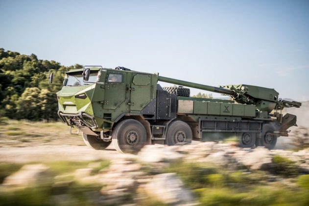 CAESAR 6x6 Mark II: Französische Artilleriesystem wird weiterentwickelt