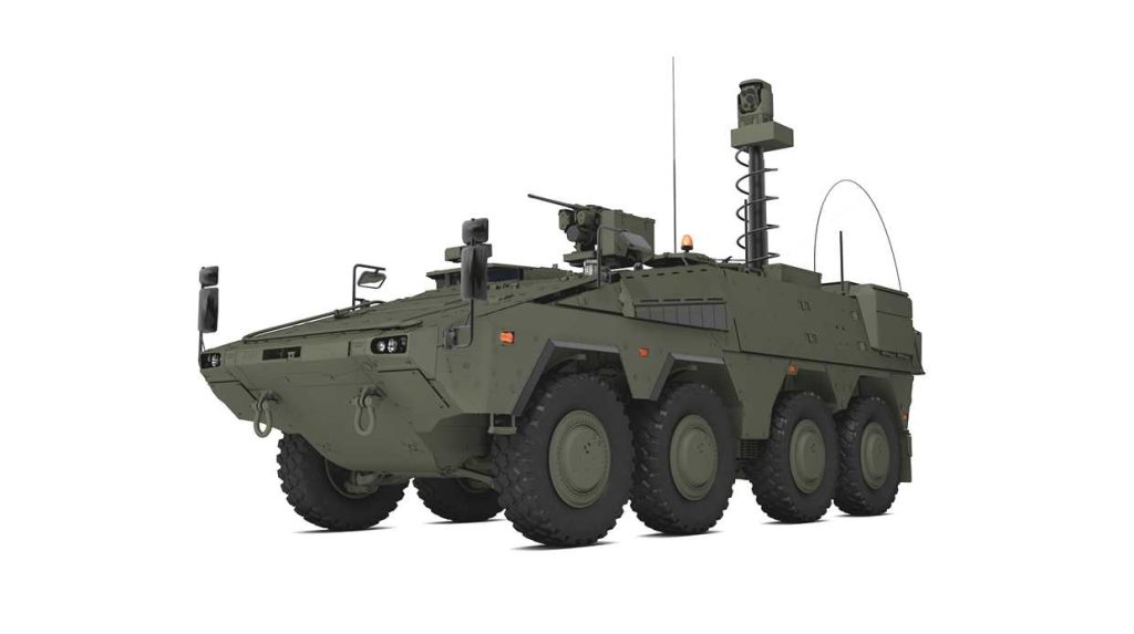 Kongsberg liefert Waffenstationen für Joint Fire Support Boxer der ...