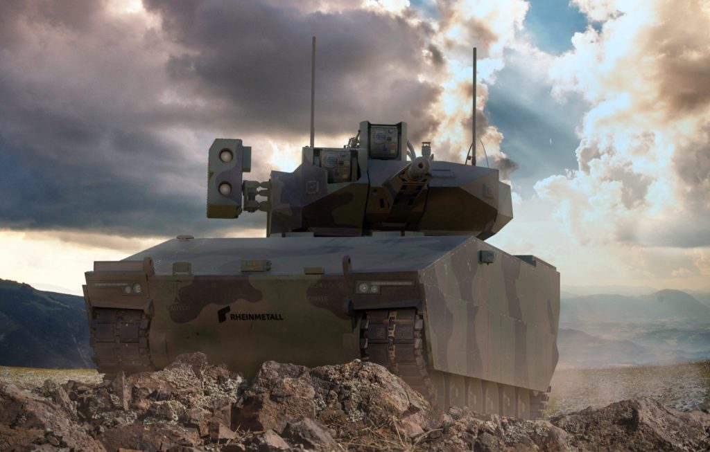 OMFV: Rheinmetall zeigt Lynx-Demonstrator mit unbemanntem 50-mm-Turm