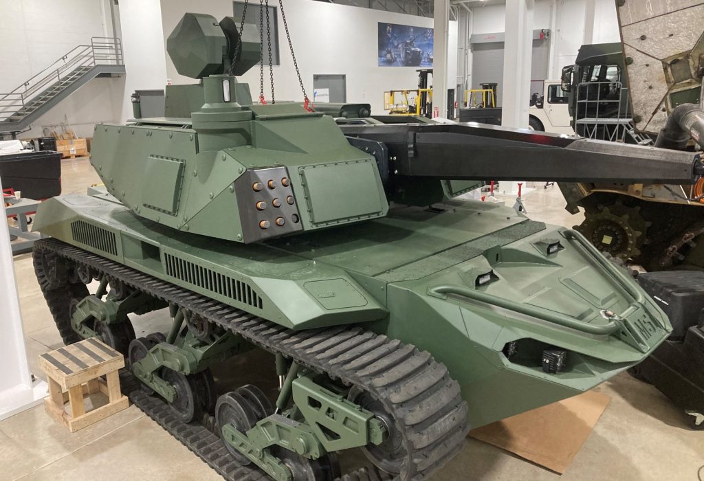 AUSA – Rheinmetall will Flugabwehrvariante des M5 Ripsaw UGV mit 30-mm ...