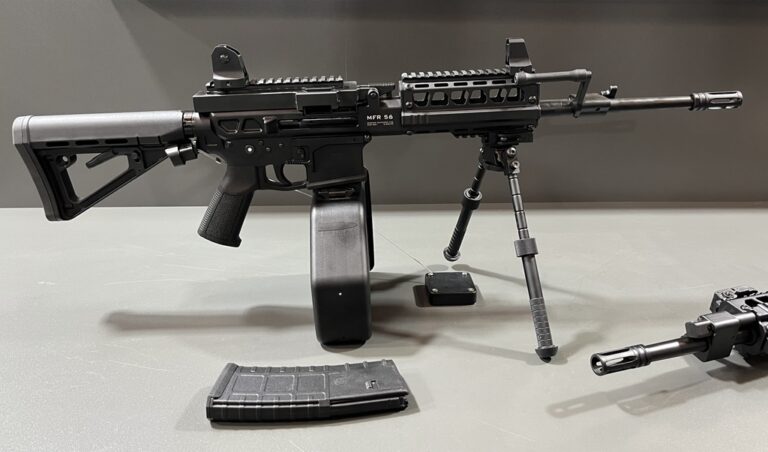 Enforce Tac 2024: leichtes MG System Defence MFR56