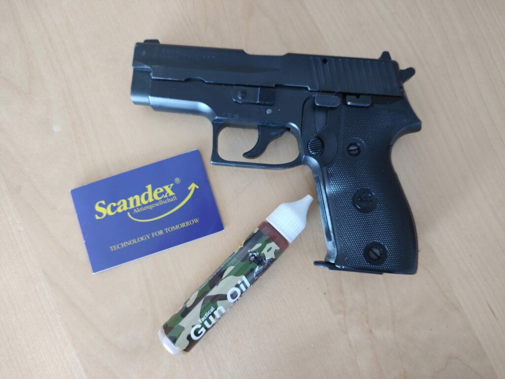 Taktisches Waffenöl für maritime Umgebungen von Scandex