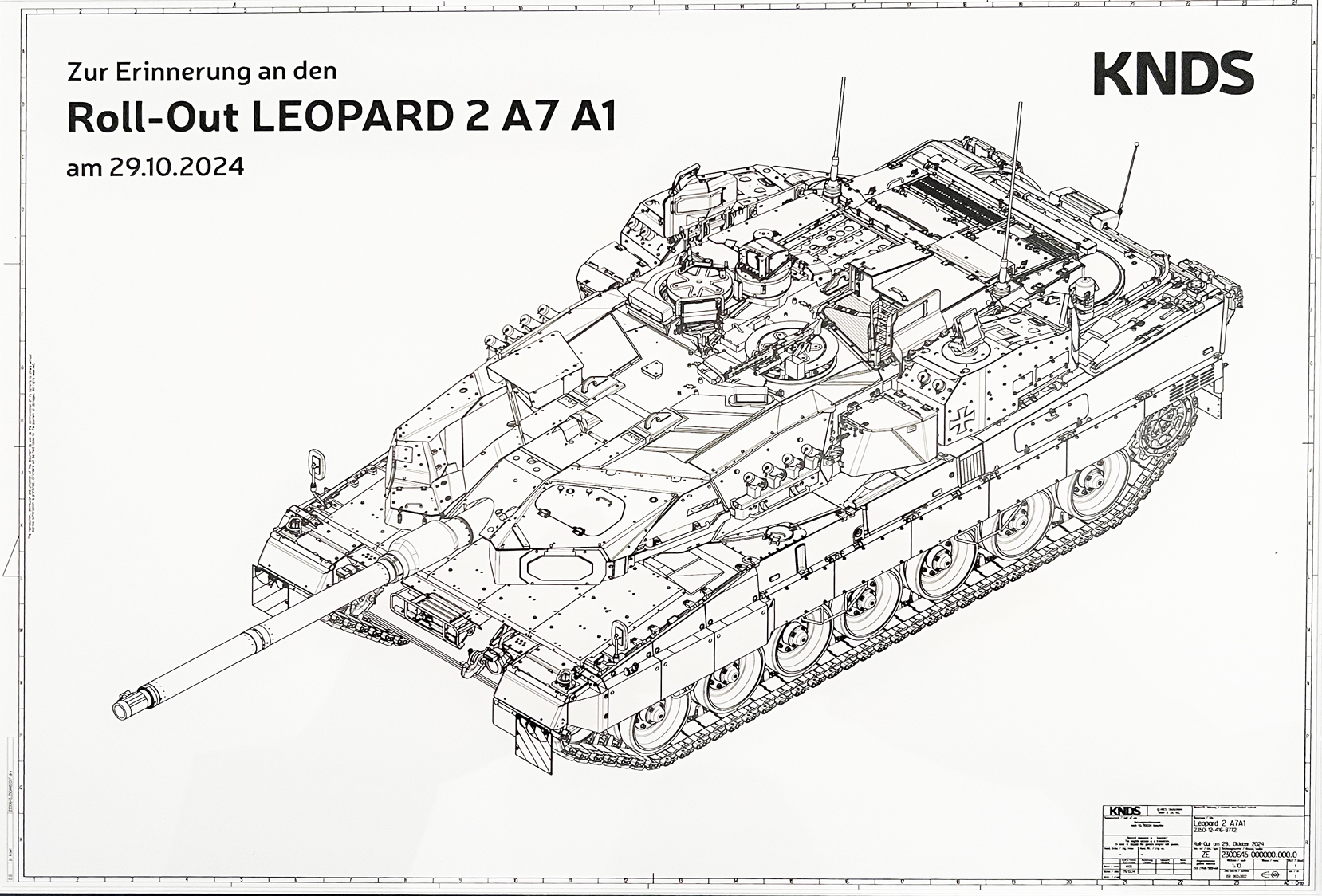 Der erste Leopard 2 A7A1 mit Trophy ist da - S&T - Soldat & Technik