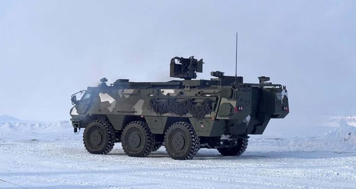 Waffenstationen für deutsche Patria 6x6 CAVS von Kongsberg