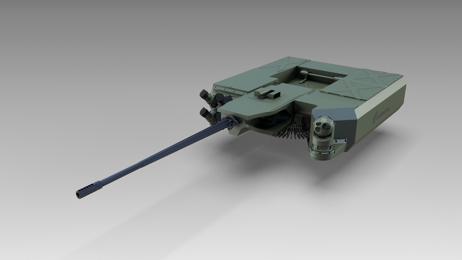 Spähpanzer Luchs 2: Rheinmetall liefert 25-mm-Turm CT-025
